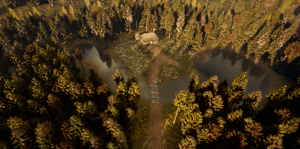 First UE5 Scene/Level - Cyberkite Games